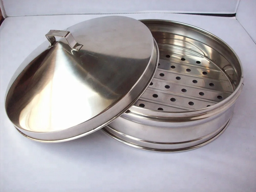 Stainless Steel Dim Sum Steamer Baskets - Sustainable & Versatile