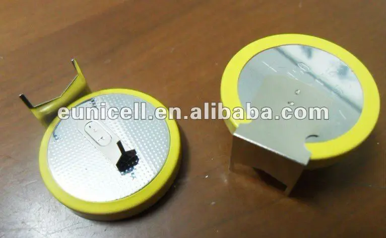 Cr2450 3 Pins Lithium Coin Cell Cr2450 Cr2430 Soldering Battery With ...