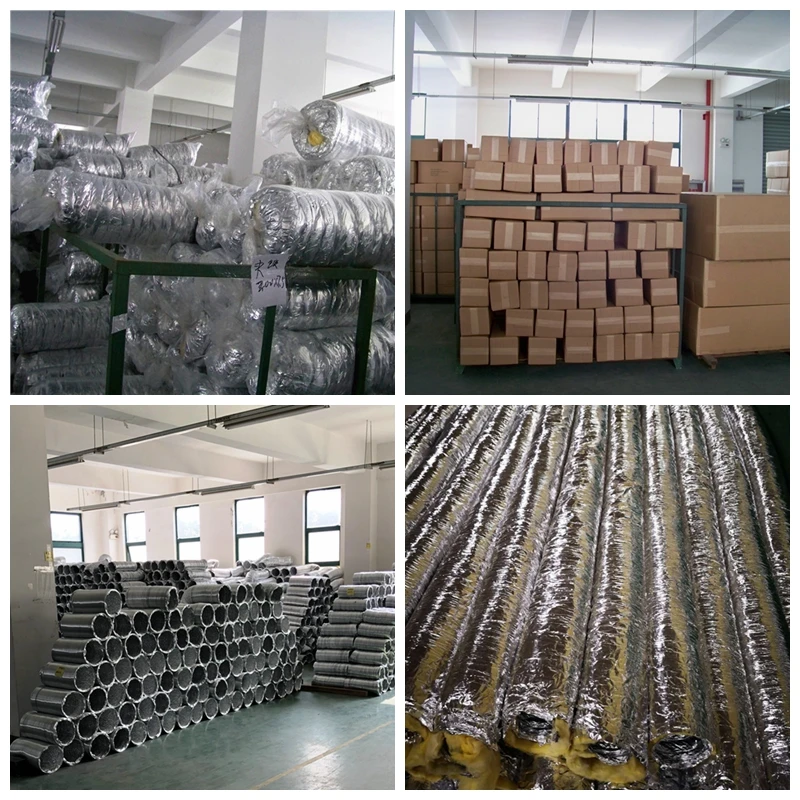 Air Conditioning Insulated Flexible Duct For Ventilation - Buy ...