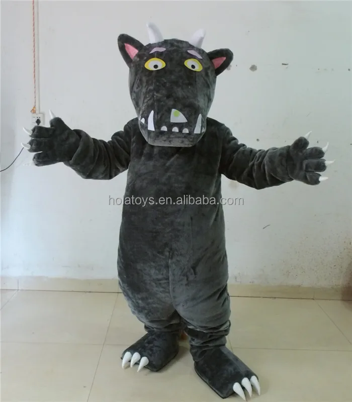 Kostum Serigala Realistis Biru/kostum Maskot/kostum Maskot Serigala ...