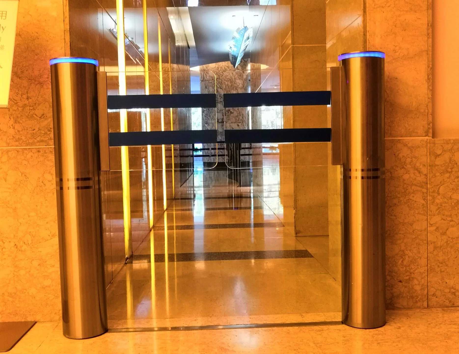 Small Glass Turnstile Gate - Buy Small Glass Turnstile Gate,Glass ...