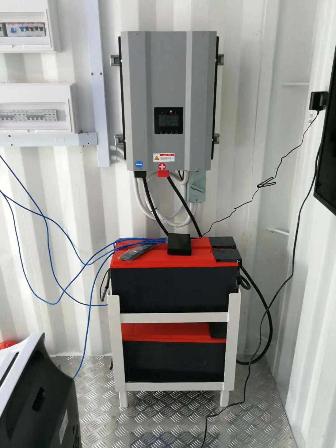 Hybrid Dual Phase Split Phase 48v 12kw Solar Inverter Built In 60a 120a ...