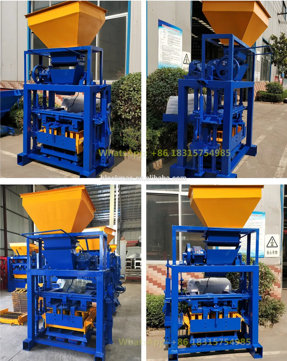 Hot Sale Qtj4-35b2 Price List Of Concrete Block Making Machine/brick ...
