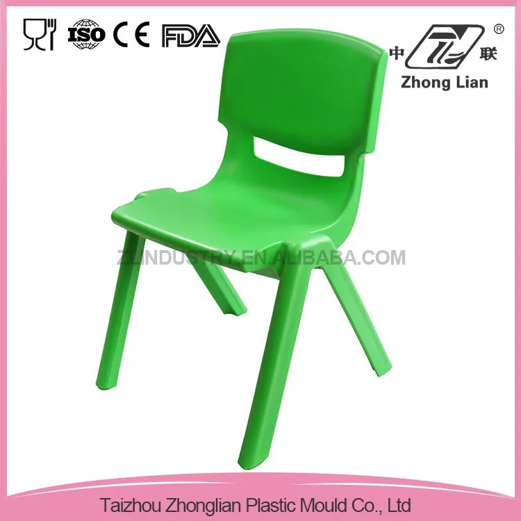 Colorful Nursery School Furniture - Stackable Plastic Chairs