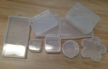 Small Box With Hinged Lid Small Box Packaging Plastic Mini Transparent ...