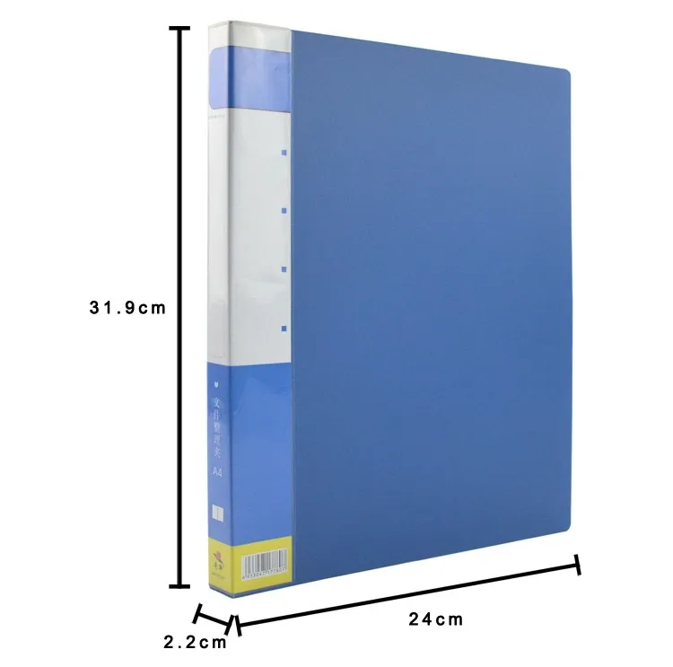 Plastic Stationery A4 Spring Thick 2 Ring Binder File Folder With ...