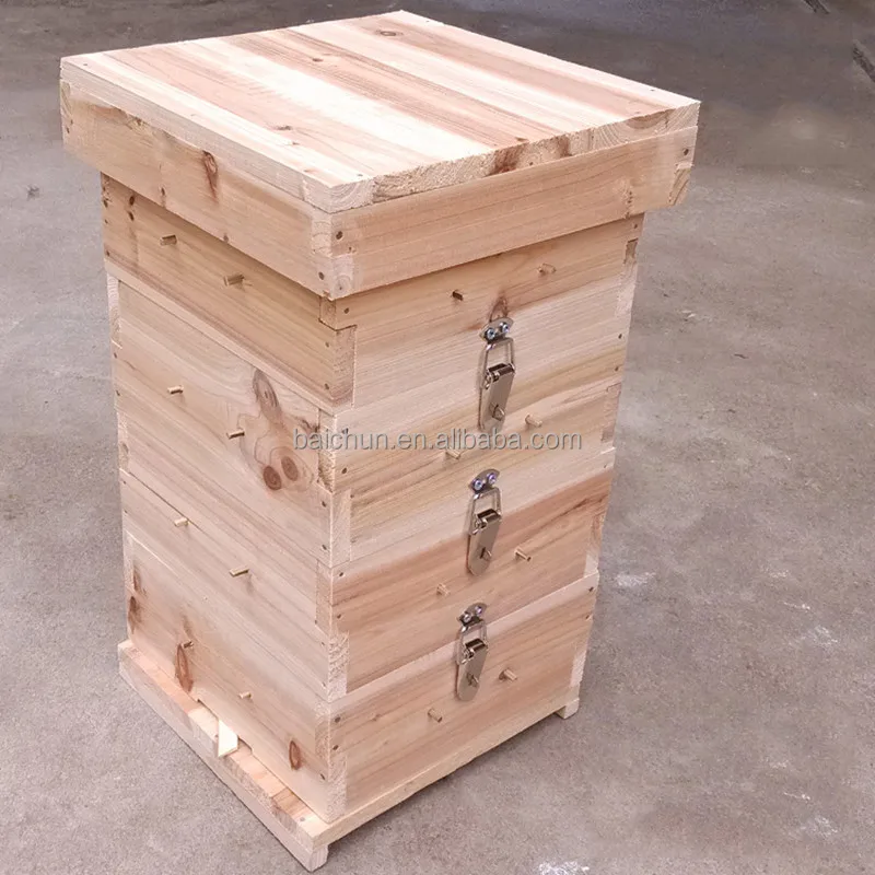 Popularity Style Wooden Bee Hive Boxes Australian Style Lanstroth Pine ...