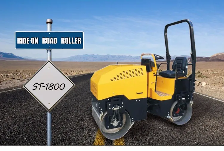 1800kg Small Vibrator Road Roller Compactor - Buy Small Compactor,Small ...