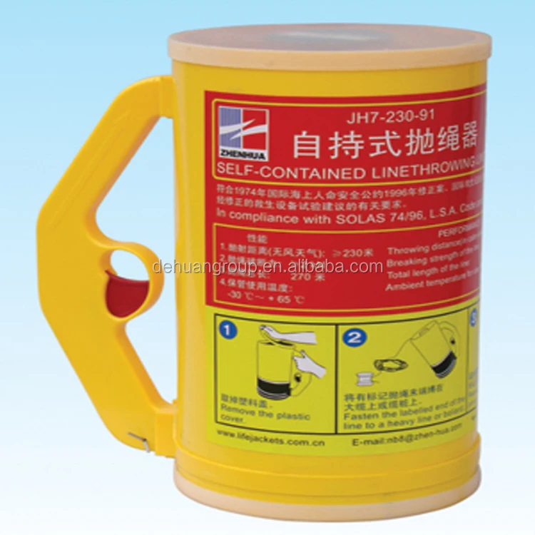 Ec Marine Safety Self-container Line Throwing Unit For Life Raft - Buy ...