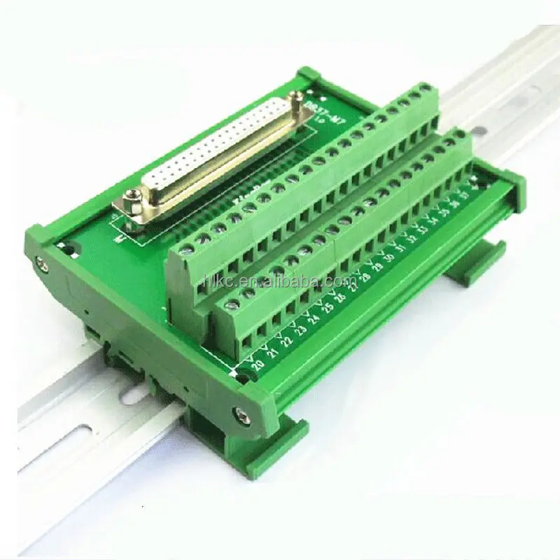 Terminal Block To Db9 Male Din Rail Mountable Adapter Terminal Block To ...