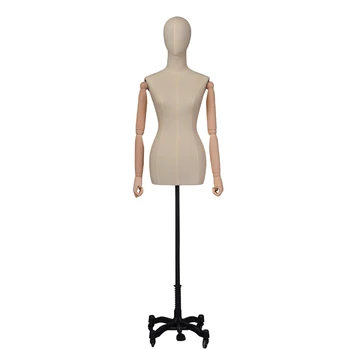 Female Tailor Mannequin Dummy With Articulated Wooden Arm - Buy Dummy ...