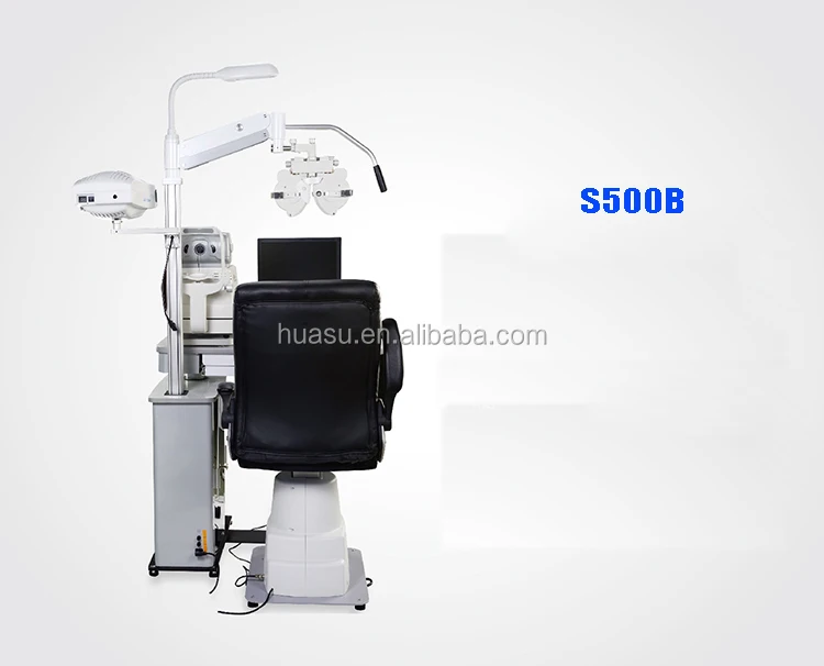 Optometry Combined Table Set - Huasu Ophthalmic Refraction Chair Unit