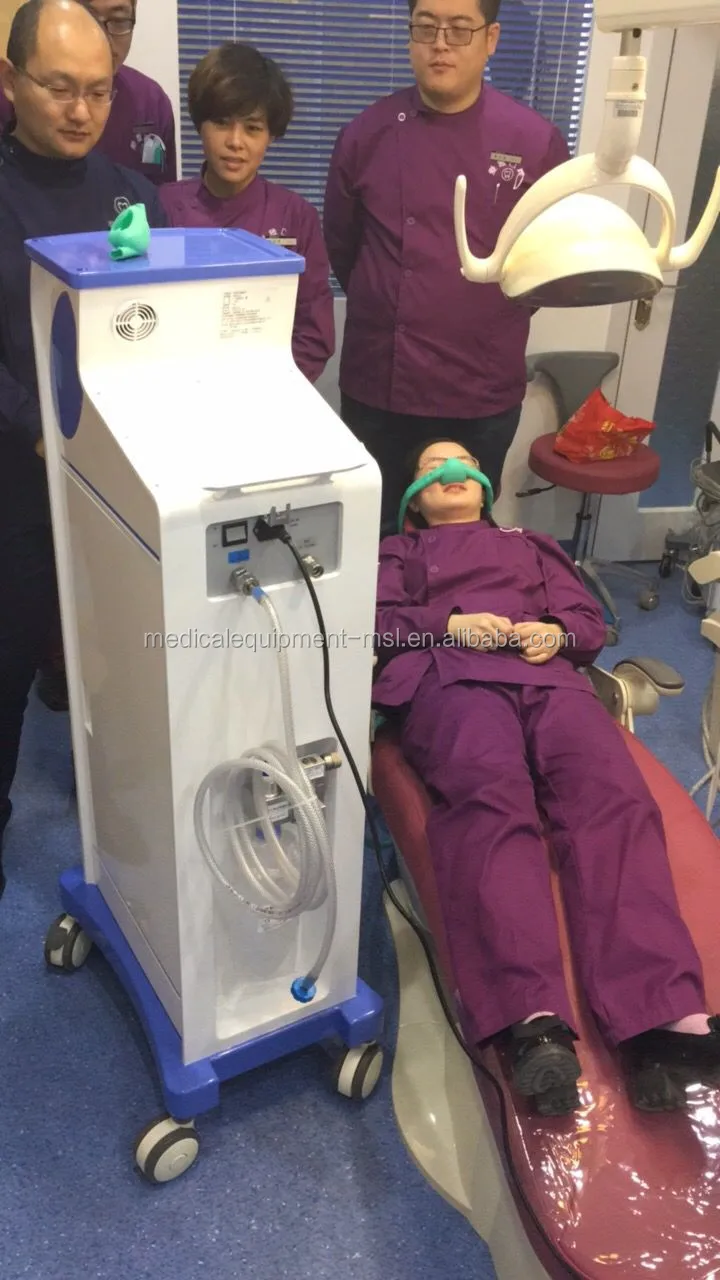 Mslzt04 Surgical N2o Gases Anesthesia Machine,Nitrous Oxide Sedations ...
