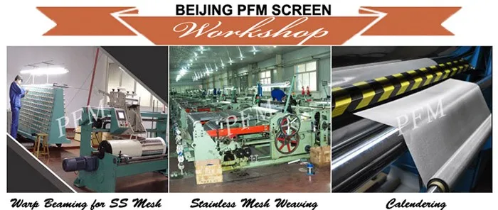 Stainless Steel 325 Calendering Wire Mesh for Screen Printing