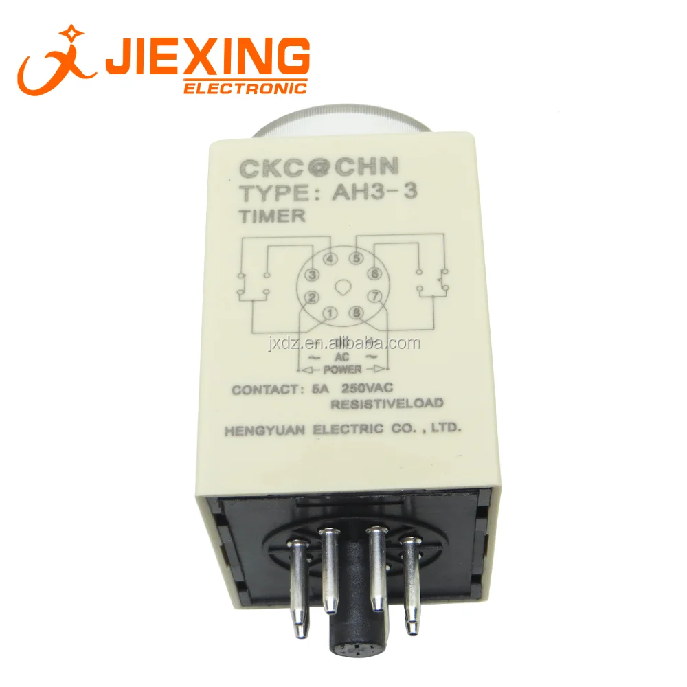 Ah3-3 220vac 60 Min 8pin Timer Relay New & Original - Buy Ah3-3 220vac ...
