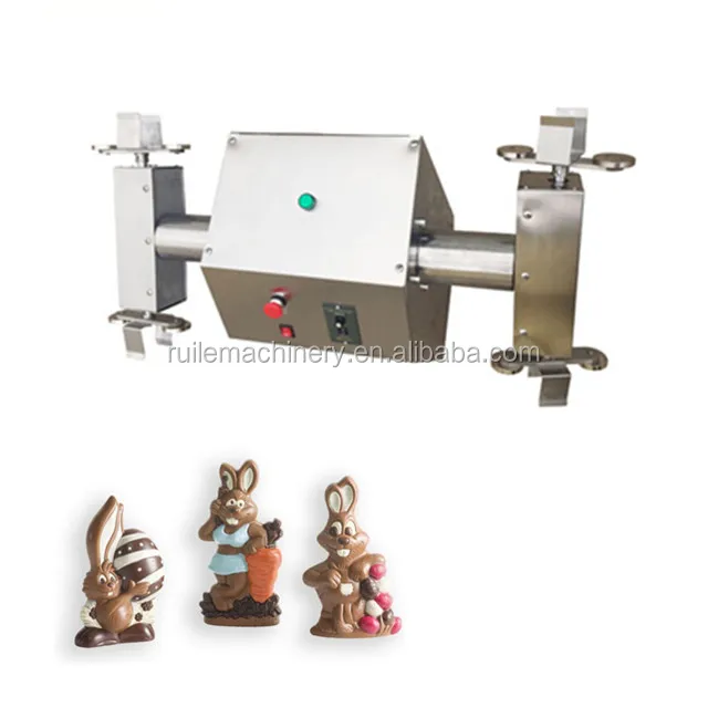 Speed Adjustable Hollow Chocolate Figures Spinning Forming Machine ...