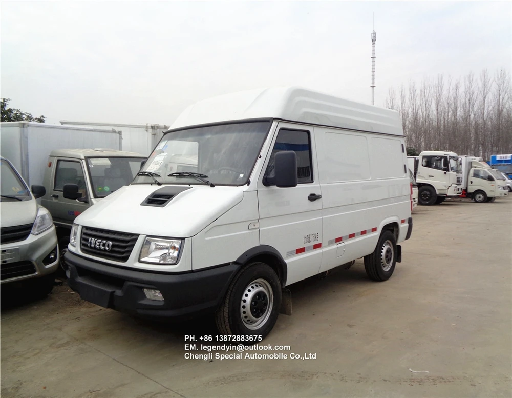 China Naveco High Roof Insulated Van Type 4x2 130ps Diesel Engine 2 ...