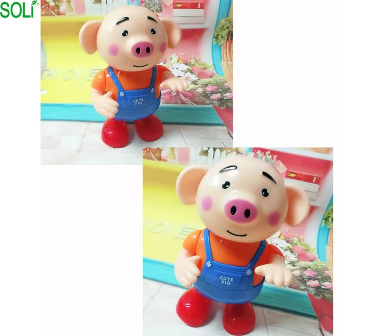 Pig Swinging Little Cute Pig Singing Electric Lovely Pig Dancing - Buy ...