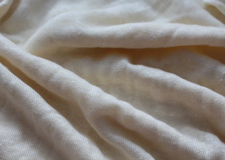 Eco-friendly 100% Natural Organic Hemp Fabric Jersey For Hemp T-shirt ...