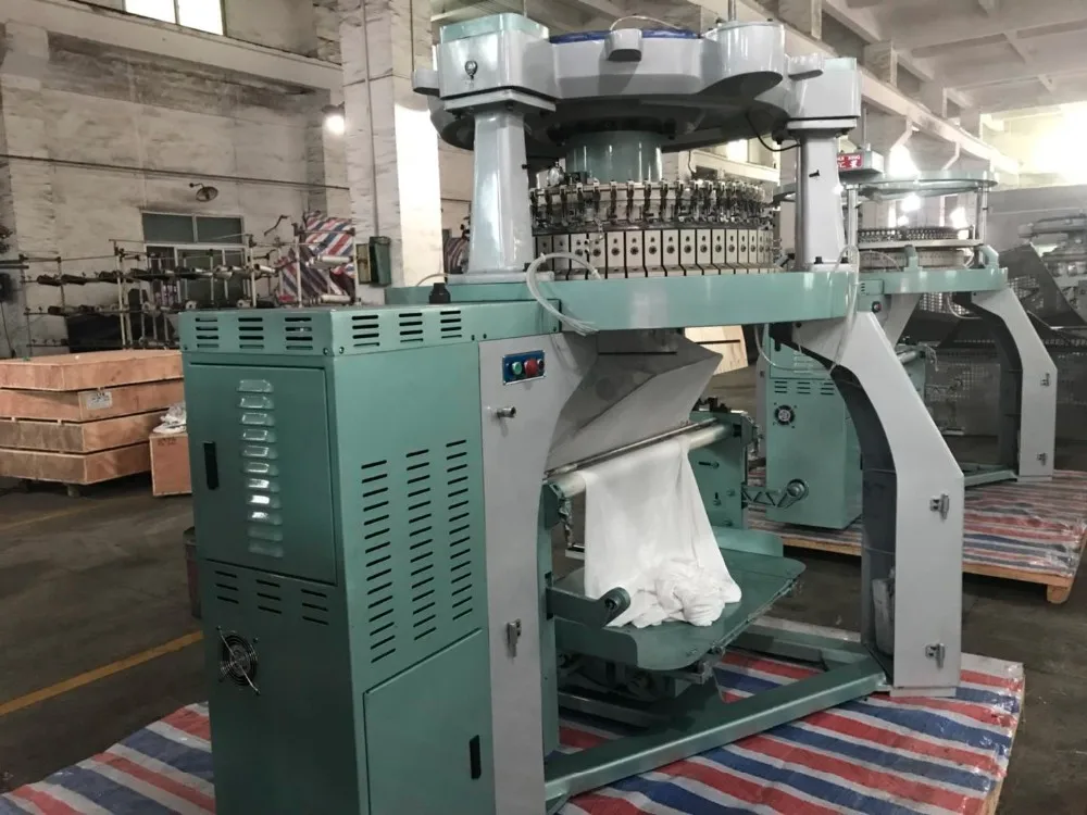 High Speed Circular Knitting Machine - Double Jersey Rib