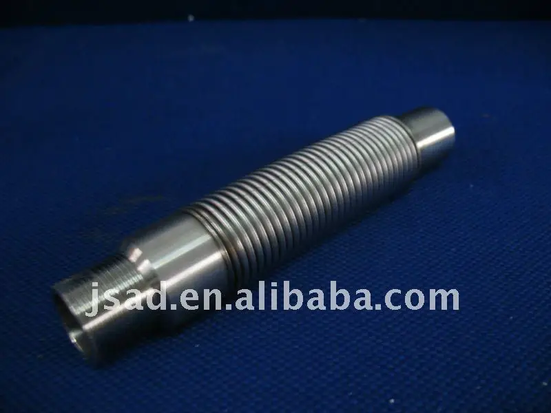 Flexible Stainless Steel Vacuum Bellows Connection Corrugated Pipe ...