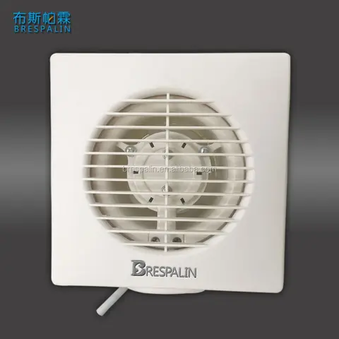 Wall/Window Mounted Square Bathroom Exhaust Fan with Louver | Wall ...