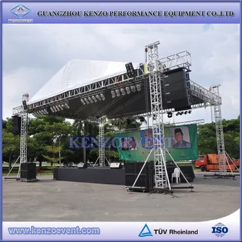 Outdoor Stage Truss Pa Sound System Staging Sound Systems - Buy Sound ...