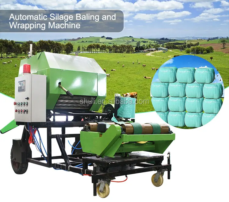 Silage Wrapping Machine/silage Round Baler/silage Packing Machine - Buy ...
