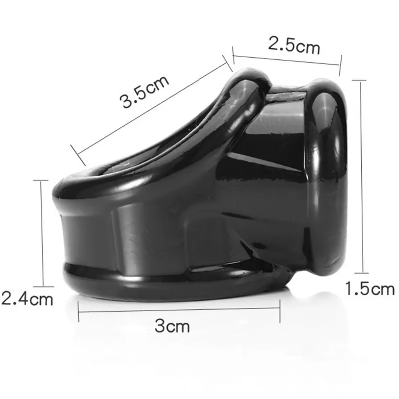 Silicone Cock Ball Ring Pénis Érection Enhancer Couple Sex Love Toy ...