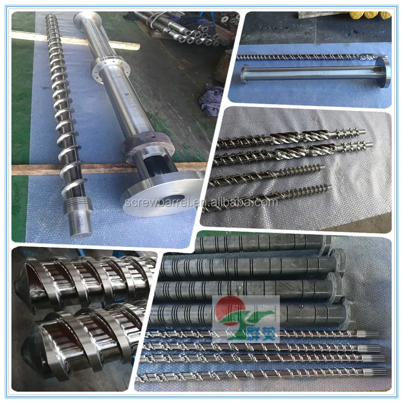 Vented Degas Single Barrel And Screw For Extruder - Buy Degas Single ...