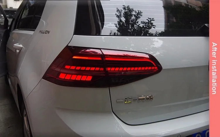 Golf 7 MK7 LED Rear Tail Lights Golf 7.5 MK7.5 LED Tail Light Dynamic ...