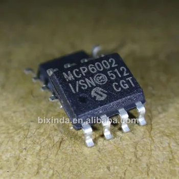 Mcp6002i Mcp60021 Mcp6002-i/sn Sop-8 Microchip Controller Dual Channel Operation Amplifier - Buy ...