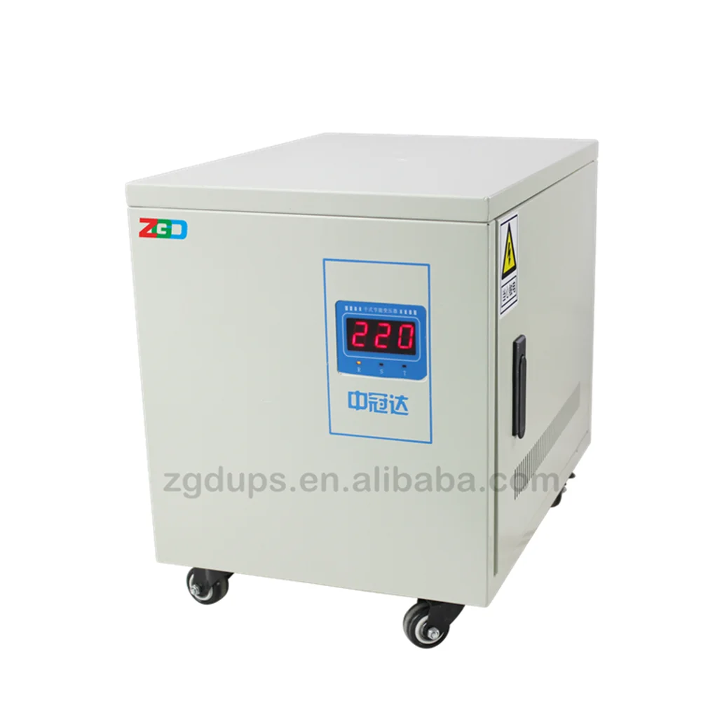 Autotransformer Copper Wire Transformer 30kva 3 Phase 380v To 220v Digital Lcd Display Step Down