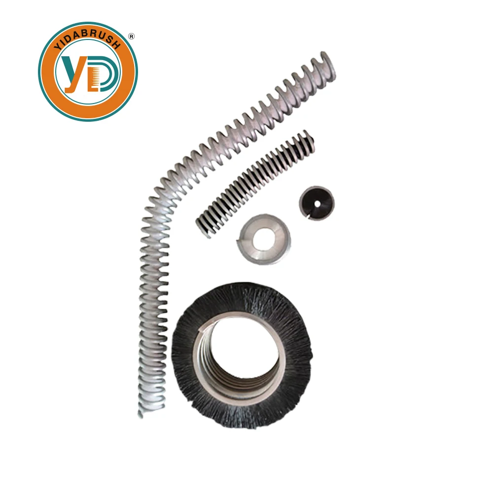 Customized Wire Rope Cleaning Brush Coil Spiral Brush - Buy Rope Brush ...