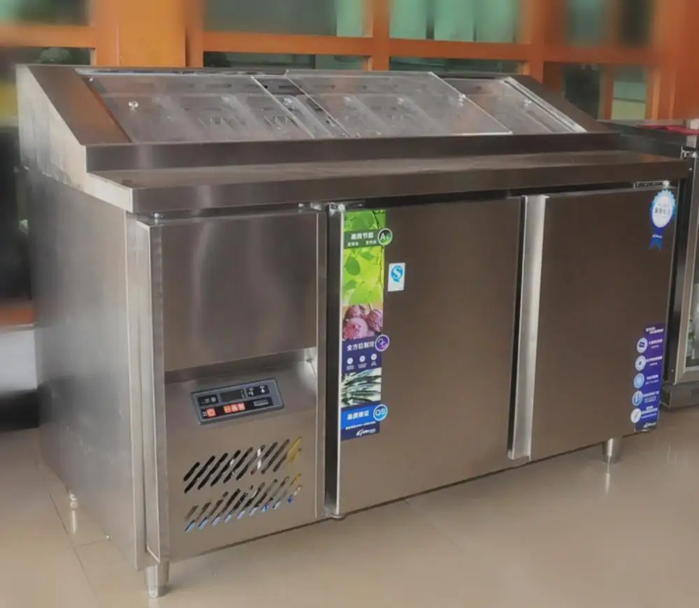 300l Salad Bar Under Counter Freezer/refrigerator/cooler/workbench ...