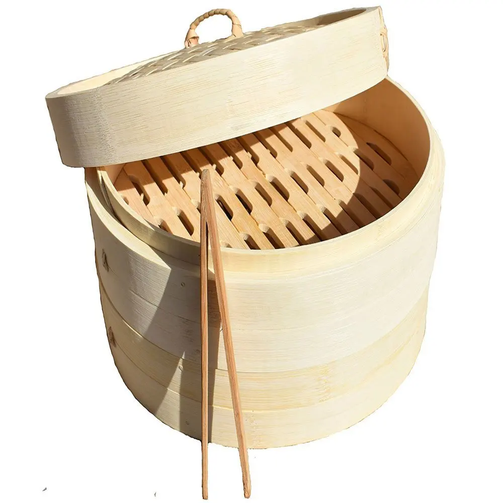 Hot Sale Chinese Round Bamboo Steamer With High Quality - Buy Bamboo ...