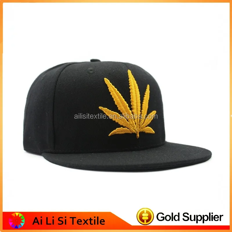 Weed Lead Printed Design Snapback Marijuana Leaf Hats,Fashion Design ...
