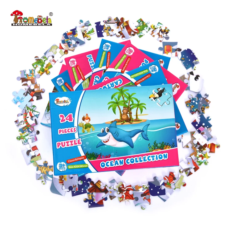 Wholesale Educational Custom Label Personalized 500 Pieces Jigsaw ...