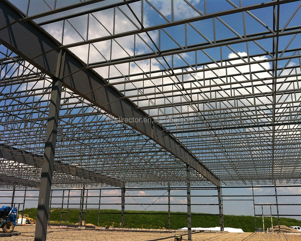 Lightweight Steel Roof Truss Shed Design for Custom Warehouse Solutions ...