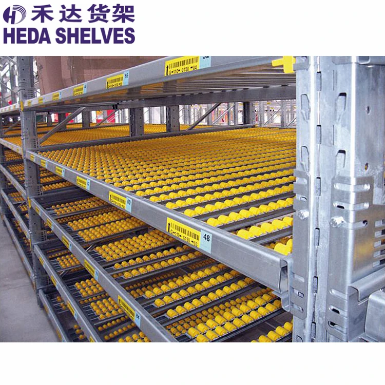 Automatically Warehouse Storage Sliding Shelf Rolling Rack