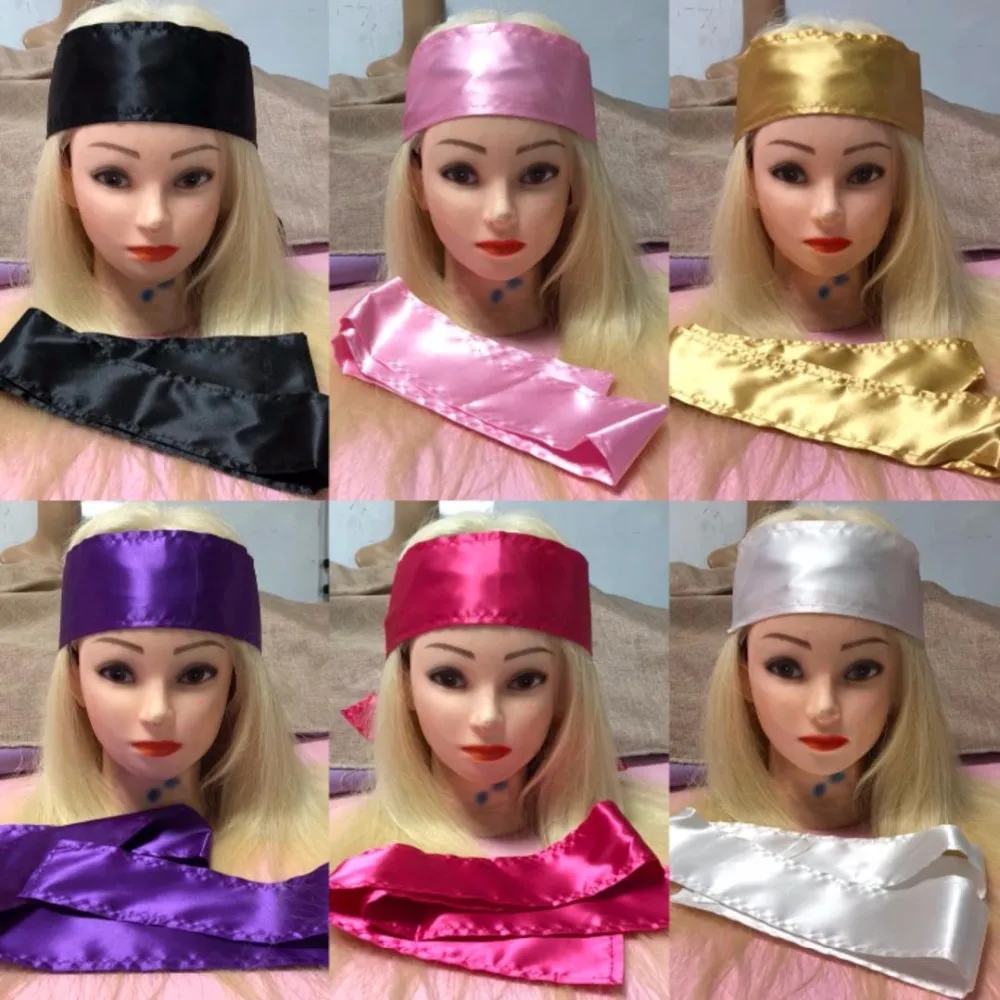 Best Selling Bundle Wrap for Hair Satin Edge Wrap Silk Head Wraps with ...