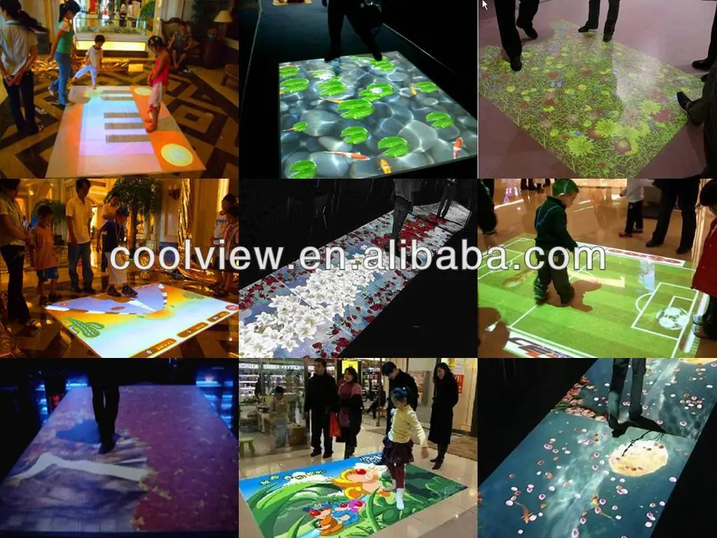 Interactive Floor Projection System - Engage & Educate
