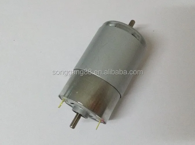 12 Volt 2200r/min Dc Double Shaft Motor For Electric Car(rs-455pa-18130 ...