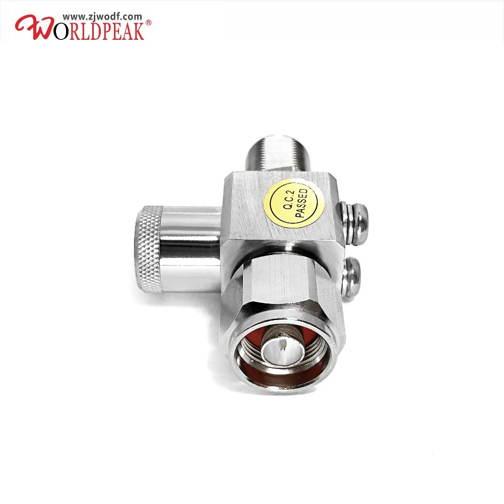 0-3G 0-6G N Male to Female Bulkhead RF Surge Arrester