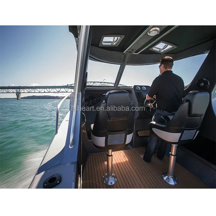 2019 New Design New Zealand Aluminum Plate Boat Finsing Boat 8m Cuddy ...