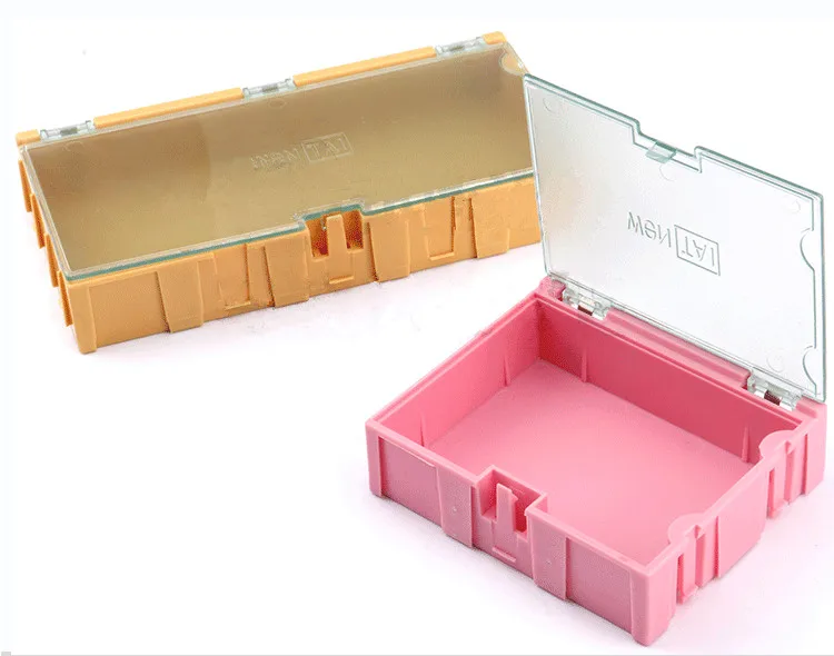SMD SMT Electronic Storage Box IC Electronic components storage Box ...