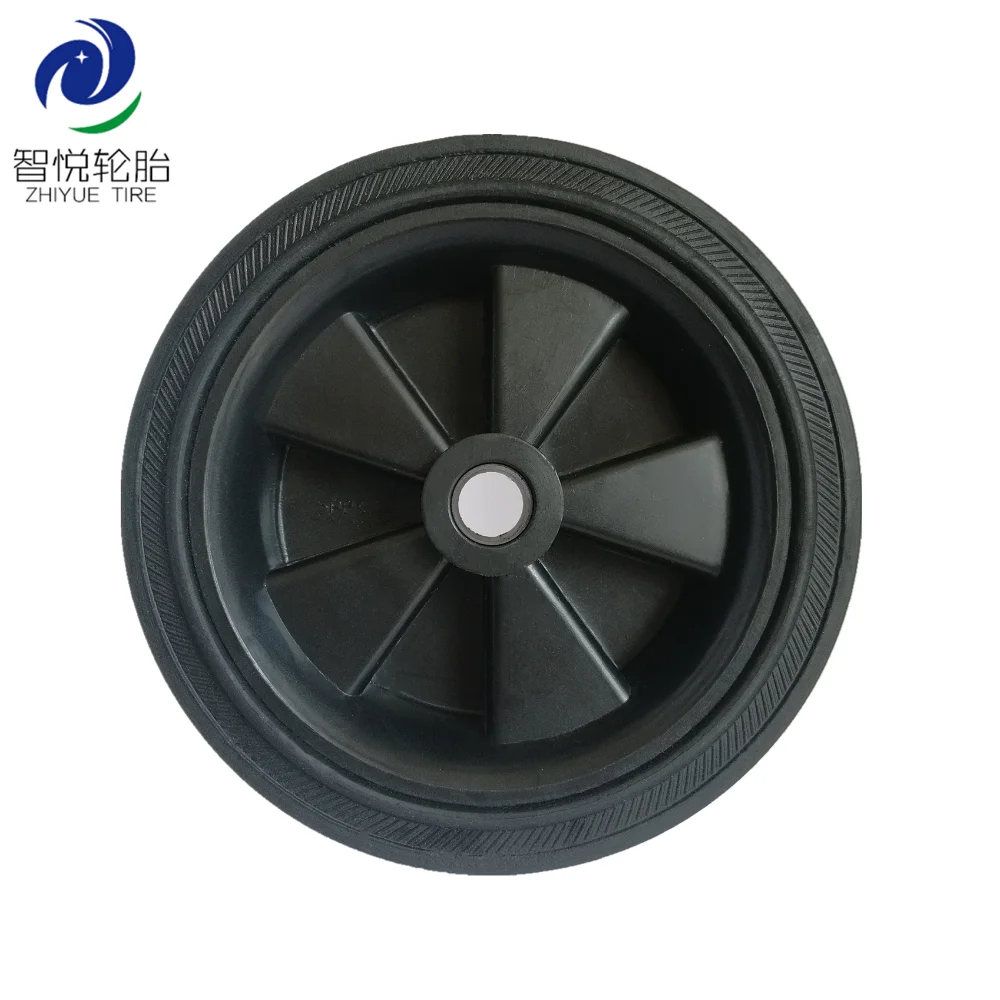 Small Solid Rubber Plastic Wheel 5 Inch Wheel For Cooler Bag,Cooler Ice ...