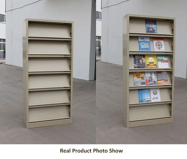 Custom Office Furniture Equipment School Library Newspaper Racks - Buy ...