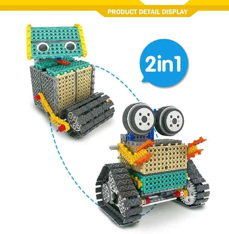 Building Block Robot Educational Training Kit Stem Toys For Kids - Buy ...