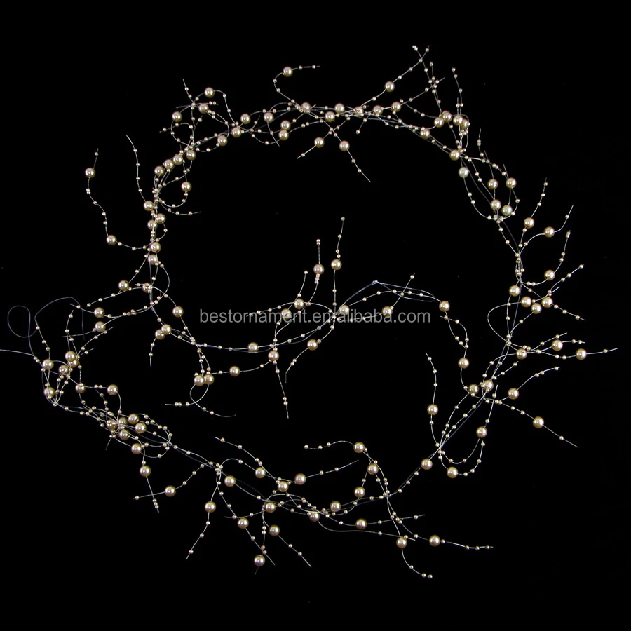 4 Foot Branching Varied Pearl Garland - Best Decorative Option